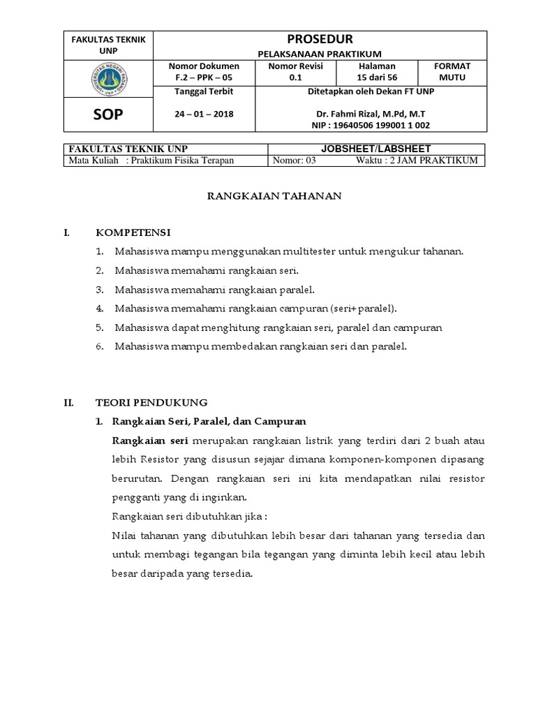 Jobsheet 3 | PDF