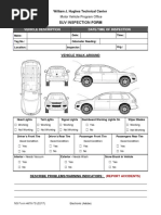 Pre-Delivery Inspection Checklist - Cars | PDF | Land Vehicles | Transportation Engineering