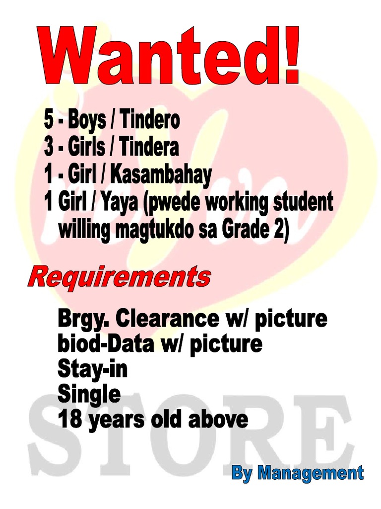 Wanted | PDF