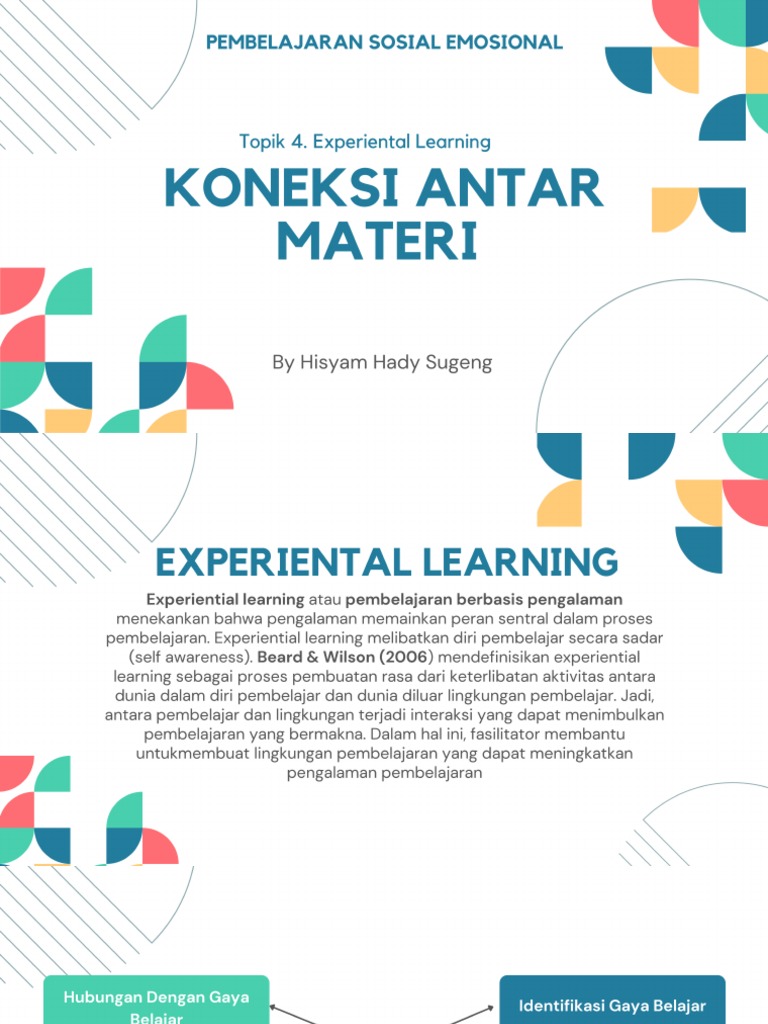 Topik 4 Koneksi Antar Materi PSE | PDF