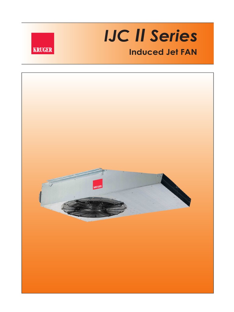 IJC II Series - Induced Jet Fan - Product Catalogue | PDF