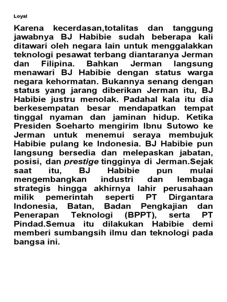 Narasi Role Model | PDF