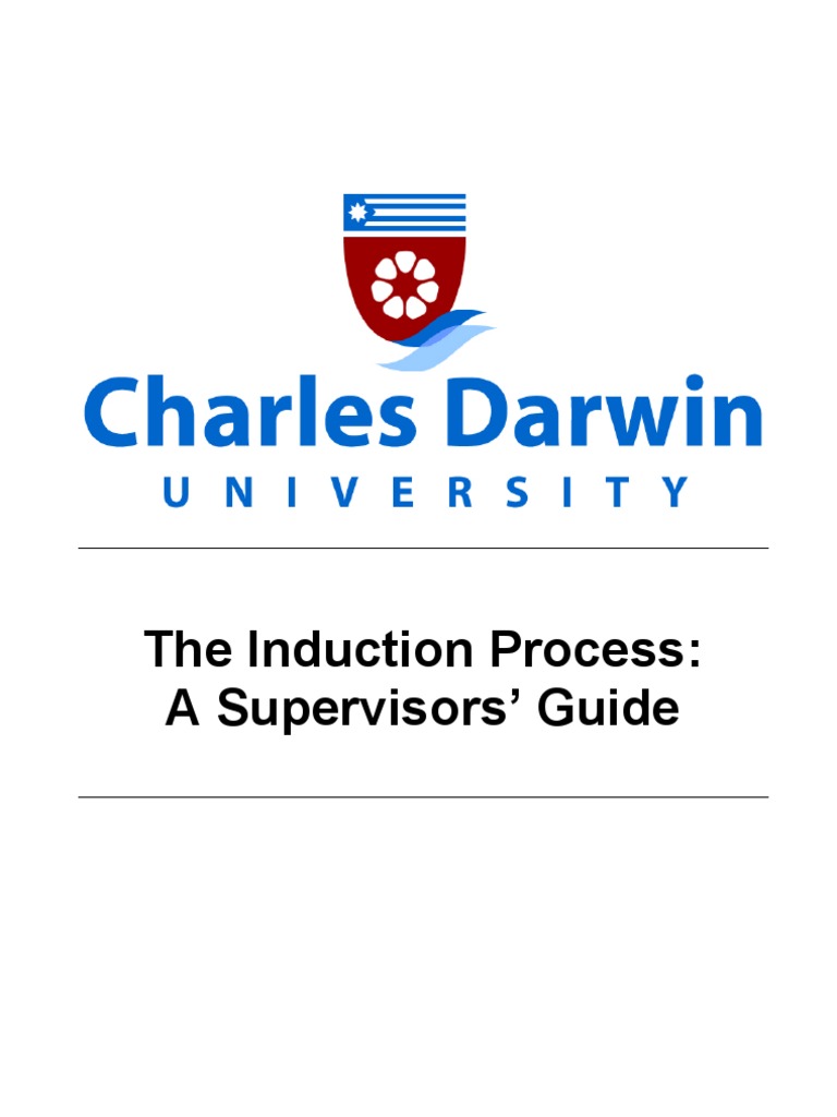 The Induction Process: A Supervisors' Guide | Download Free PDF ...