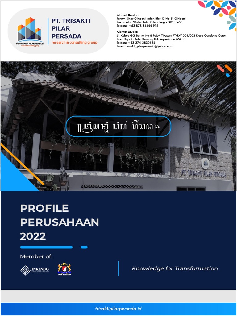 Company Profile TPP Tahun 2022 | PDF