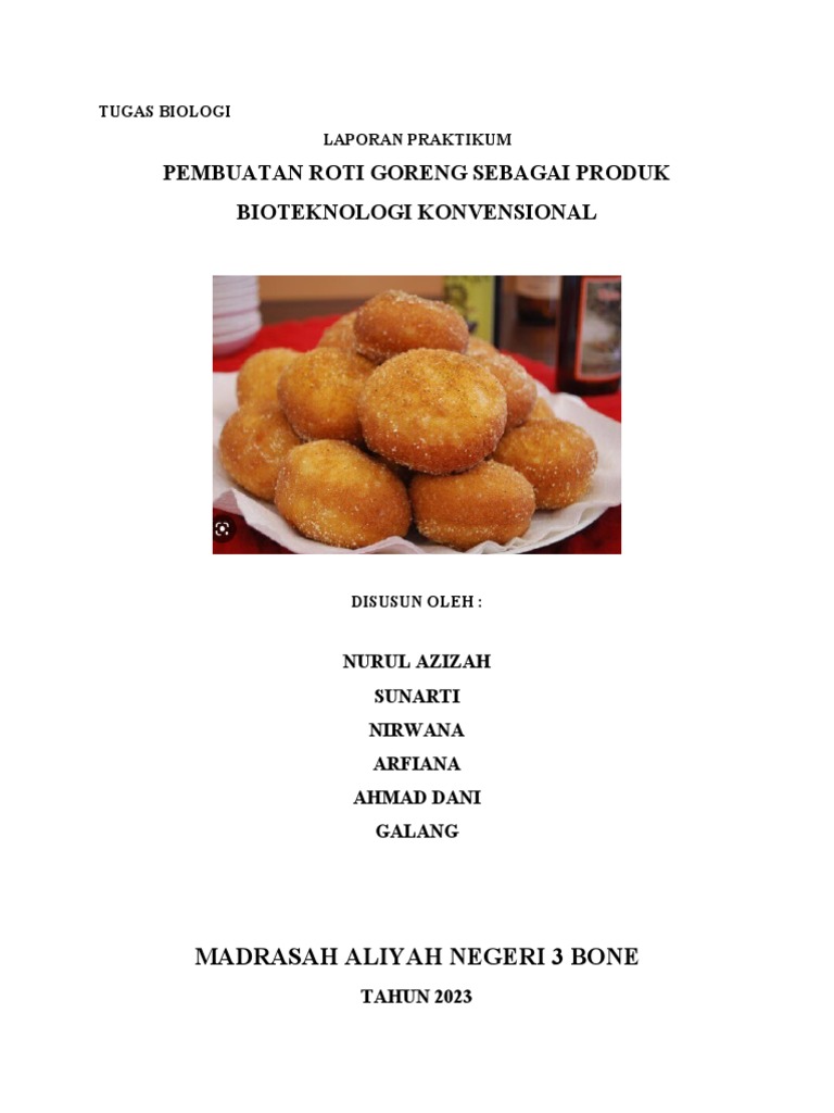 Laporan Pembuatan Roti | PDF