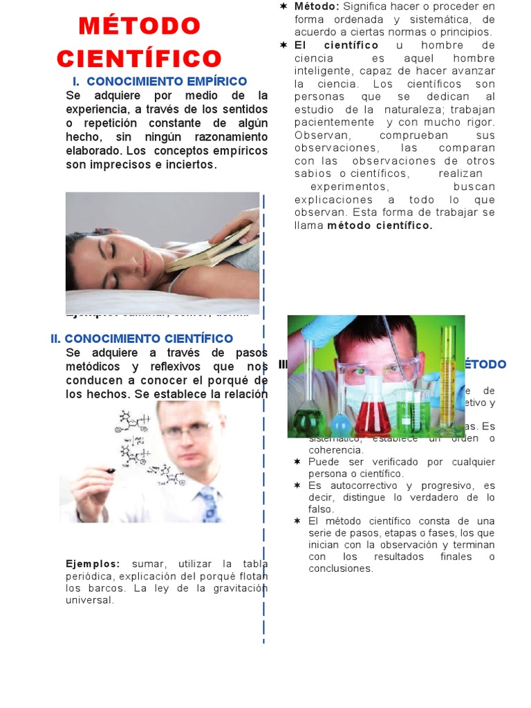 Metodo Cientìfico Pdf Método Científico Hipótesis