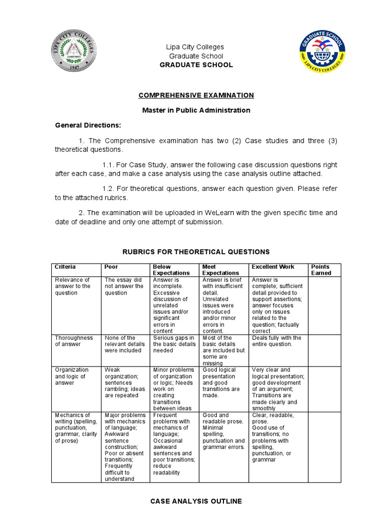 Case Analysis Mpa | PDF