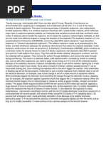 C4 As An Explosive Compound | PDF | Materials | Physical Sciences