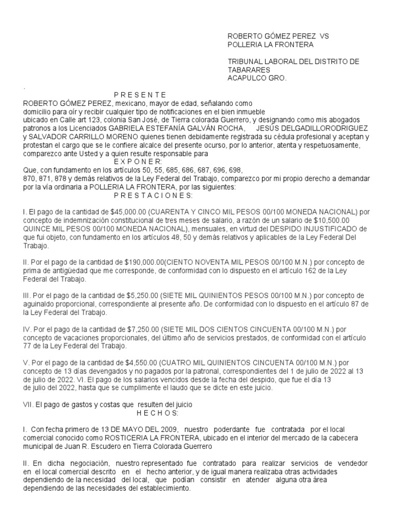 Demanda Laboral | PDF | Salario