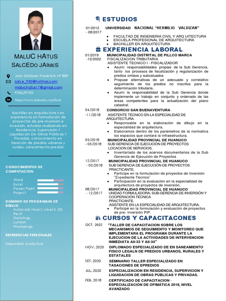 CV Maluc Salcedo | PDF