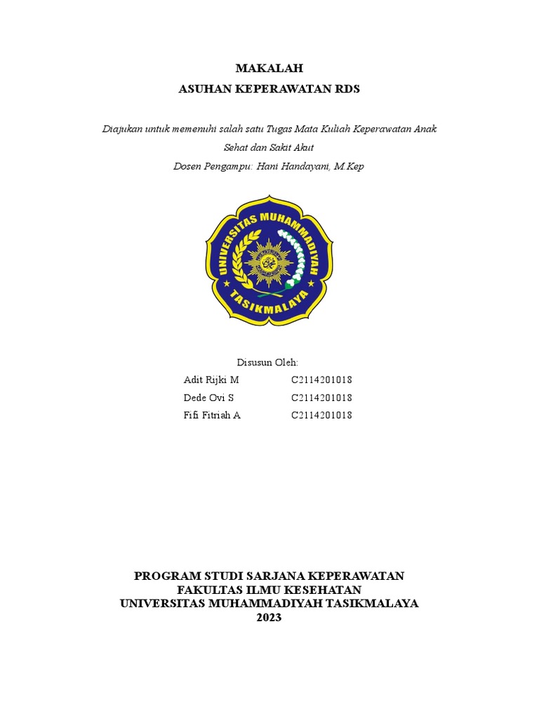 Makalah RDS | PDF
