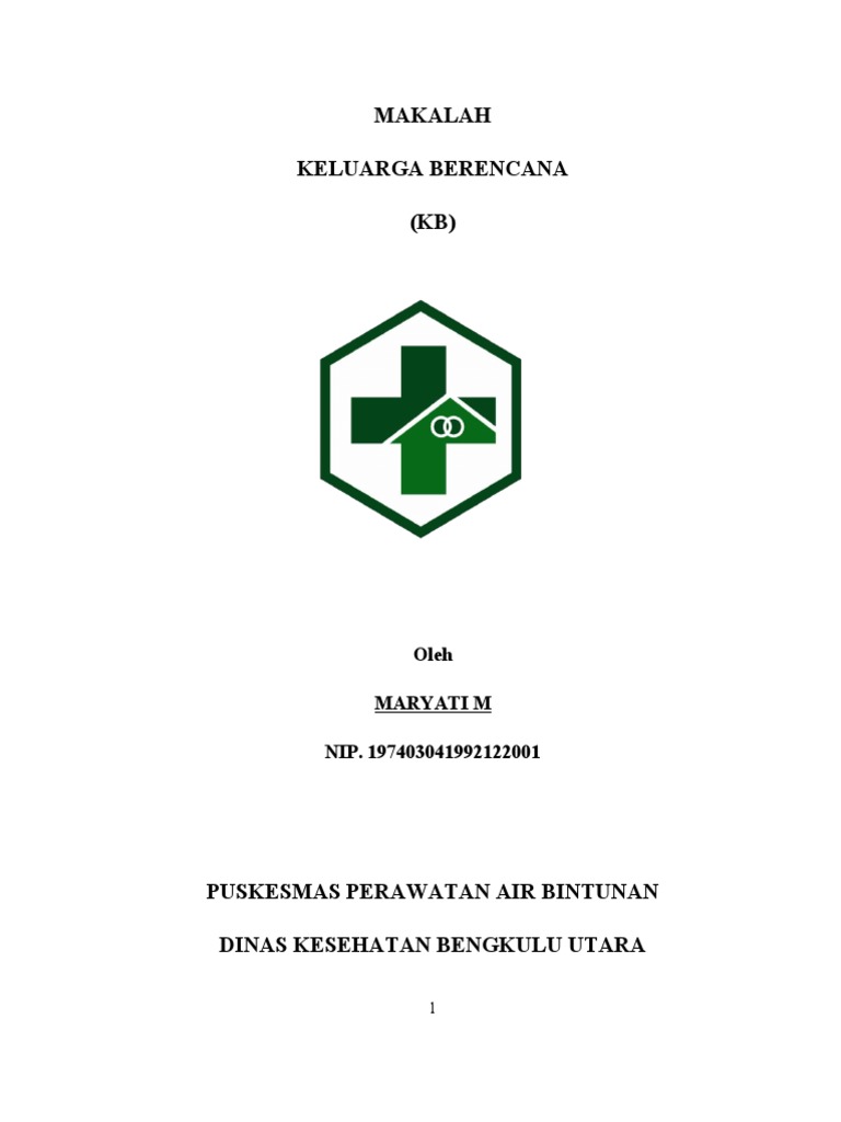 MAKALAH Maryati KB | PDF