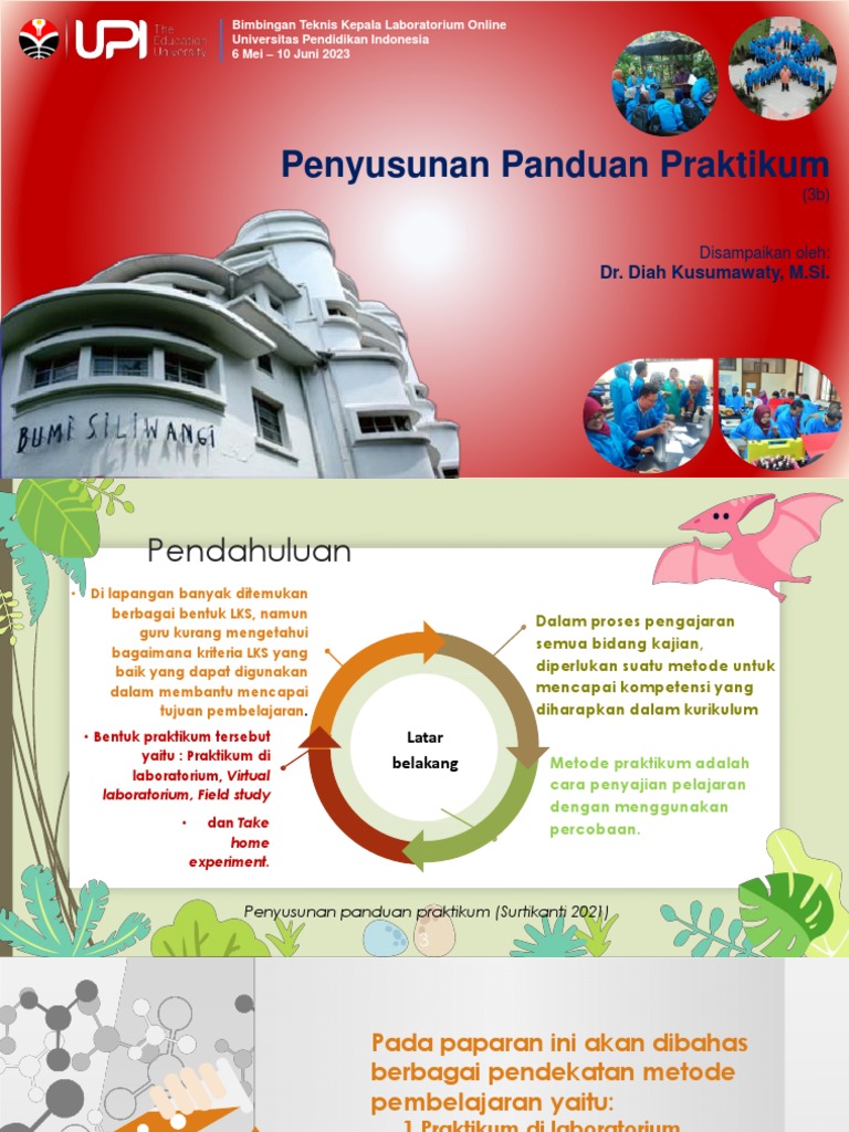 3b Dr. Diah Kusumawaty M.Si. Penyusunan Panduan Praktikum Lembar Kerja Siswa (LKS) Atau Lembar ...