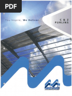 Steel Purlin Specifications | PDF | Engineering Tolerance | Ultimate ...