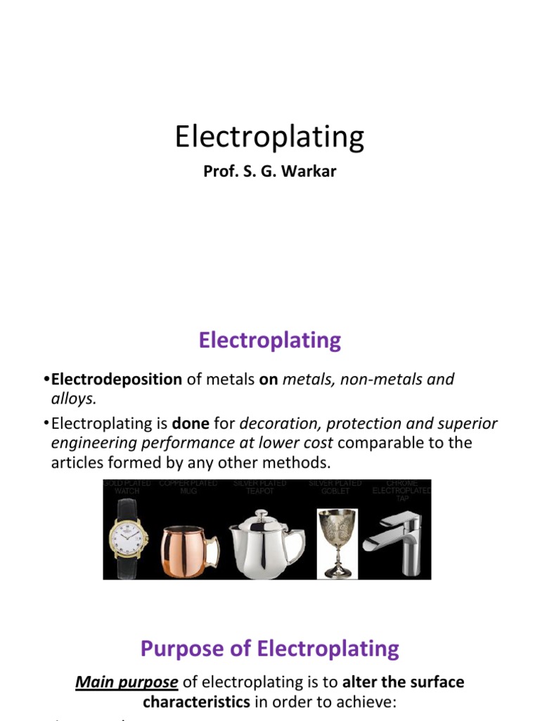 Electroplating II | PDF | Anode | Corrosion