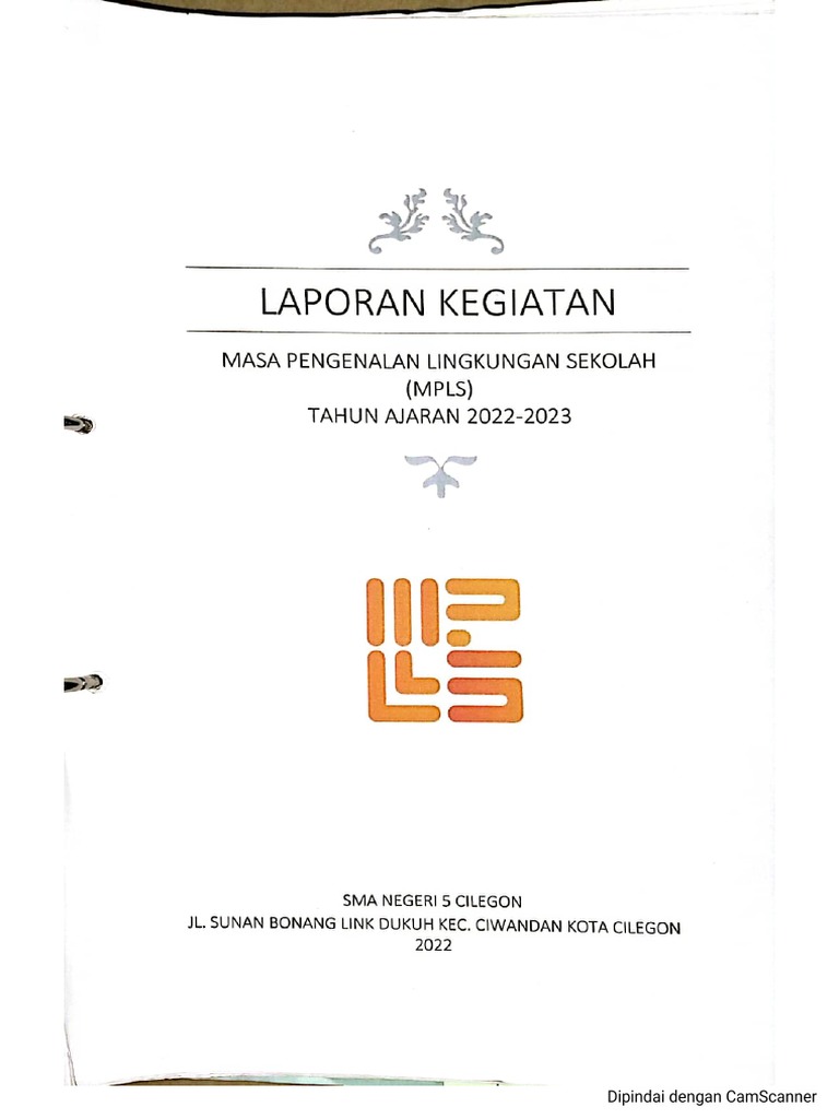 Laporan Kegiatan MPLS | PDF