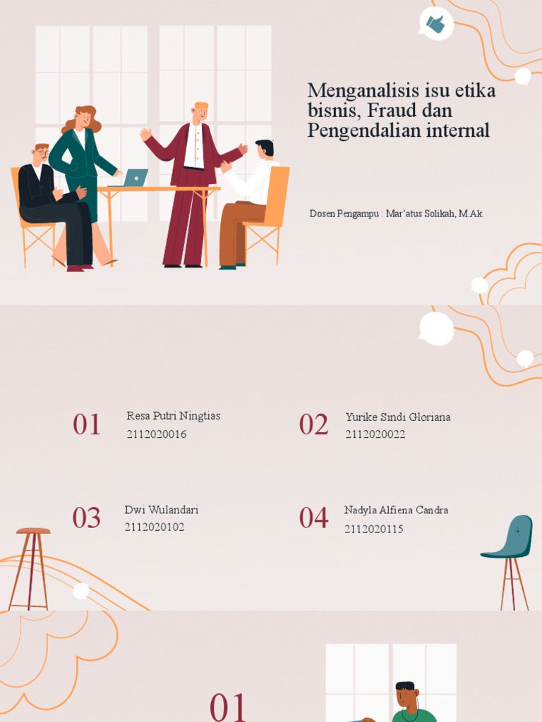 SIA KLP 4 - Isu Etika Bisnis & Fraud | PDF