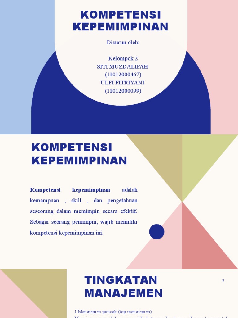 Kompetensi Kepemimpinan | PDF