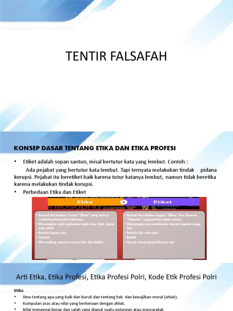 Tentir Falsafah | PDF