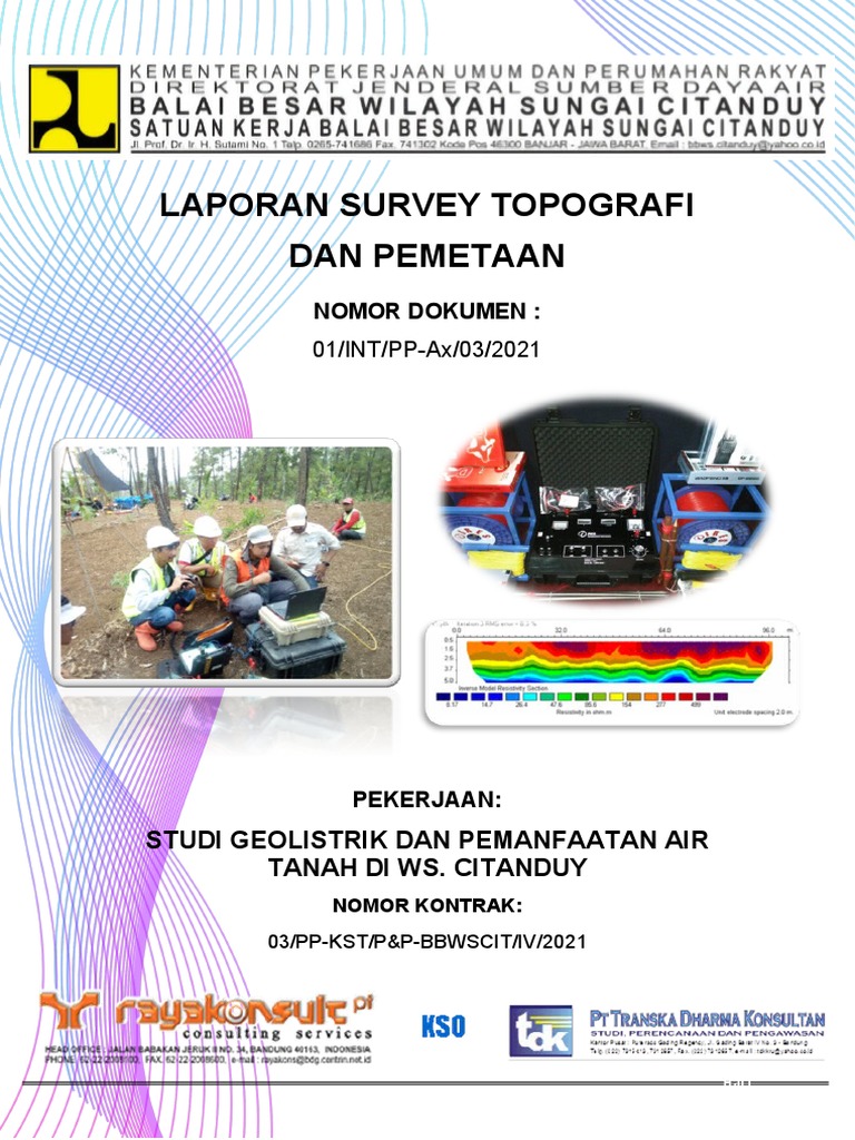 Laporan Pengukuran Topografi Rev3 | PDF