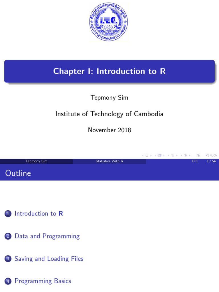 AppStatR Ch1 | PDF | Matrix (Mathematics) | Software Engineering