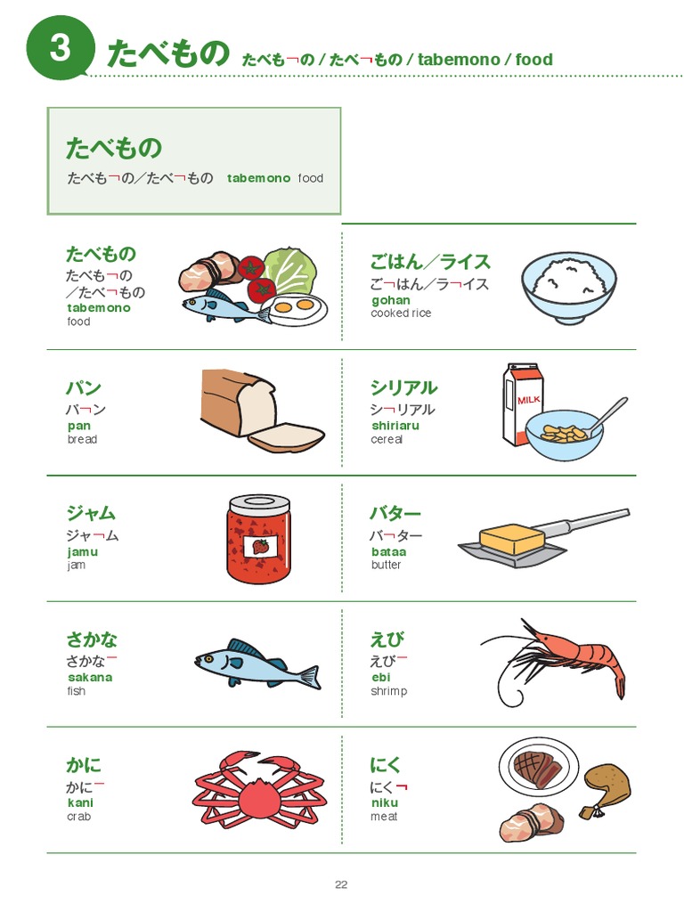 MARUGOTO STARTER A 1 VOCABULARY 22 31 Lesson 3 | PDF