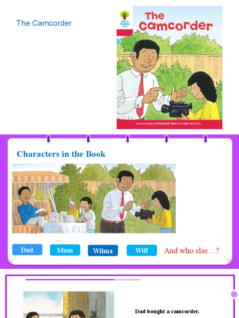 Ort G1a Lesson 2 The Camcorder | PDF