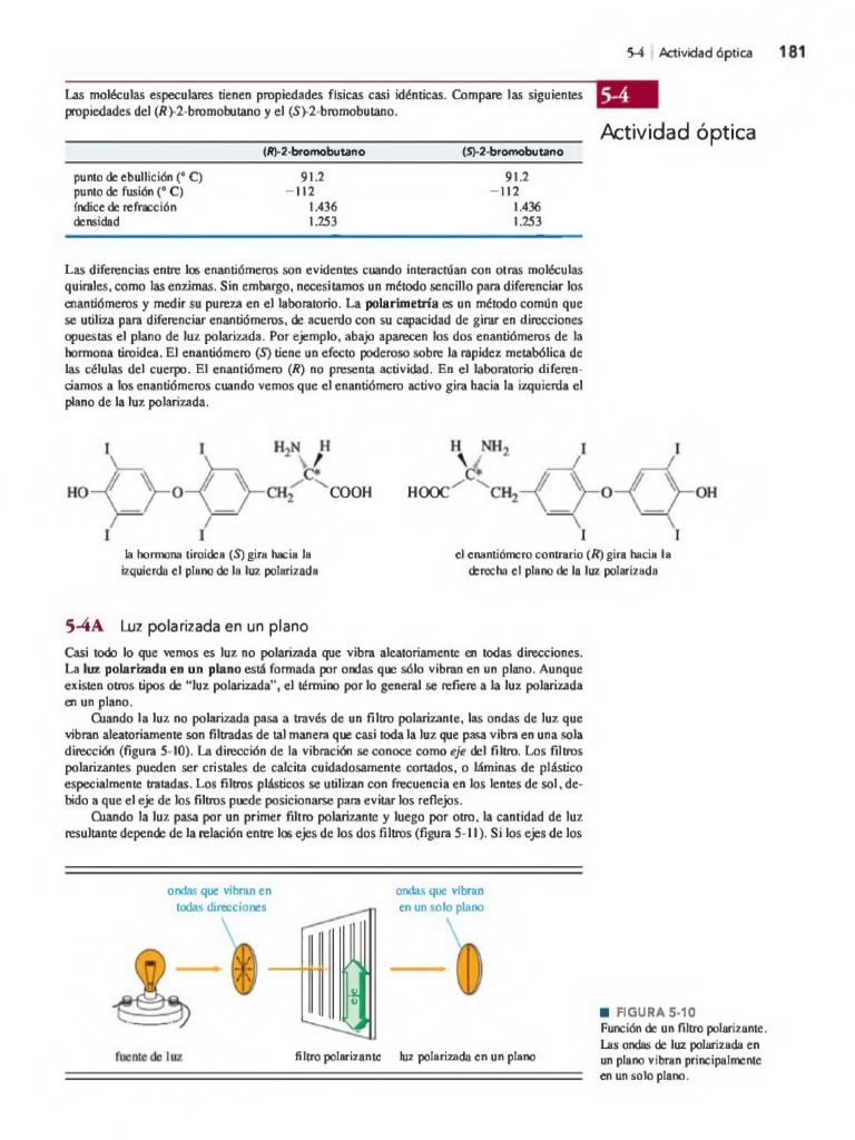 Quimica Organica L G Wade Vol-221-224 | PDF | Polarización (ondas) | Ligero
