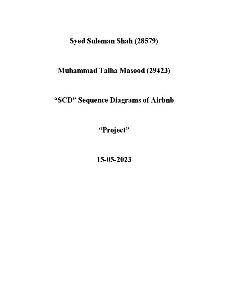 System Sequence Diagram Syed Suleman Shah 28579 Muhammad Talha