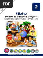 Edited - Fil2 - Q4 - Mod10 - Pagbigay-ng-mga-Sumusuportang-Kaisipan-sa-Pangunahing-Kaisipan-ng ...