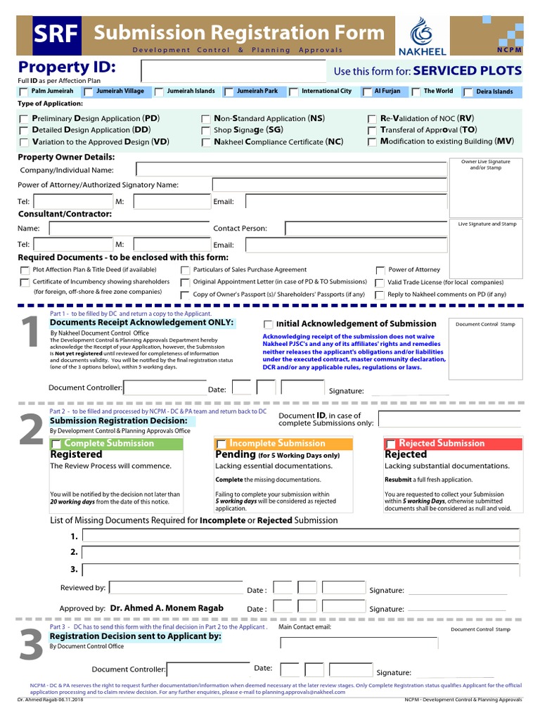 SRF-Serviced Plots-Manual Submission ONLY | PDF | Private Law | Government
