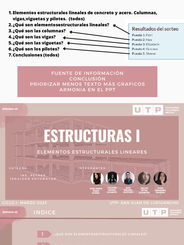 Tarea Grupal Estructuras | PDF | Viga (Estructura) | Hormigón