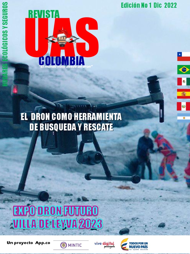 Revista Uas Colombia 1ra Issu | PDF | Vehículo aéreo no tripulado | Bombero