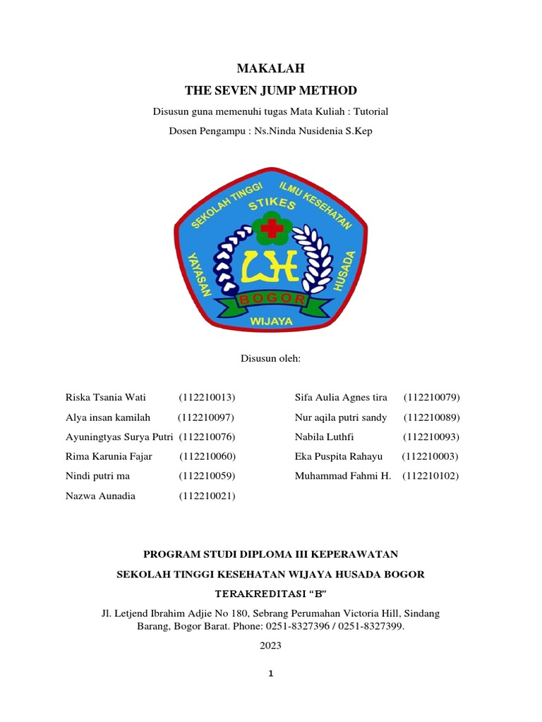 Makalah Seven Jump - Riska Tsania Wati | PDF