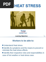 Managing Heat Stress at Work-Safety Presentation | PDF | Hyperthermia ...