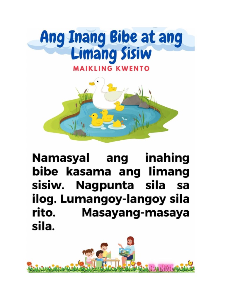 Maikling Kwento Kwentong Pambata Tagalog Maikling Kwentong Isang Ibon