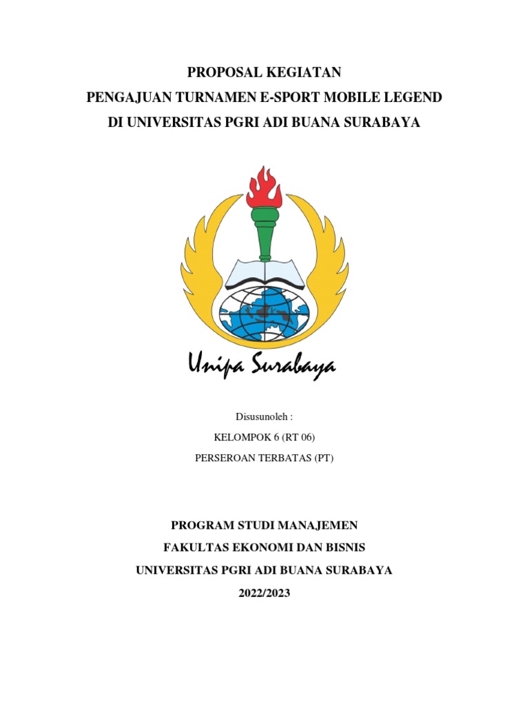 Proposal E-Sport rt6 PT | PDF