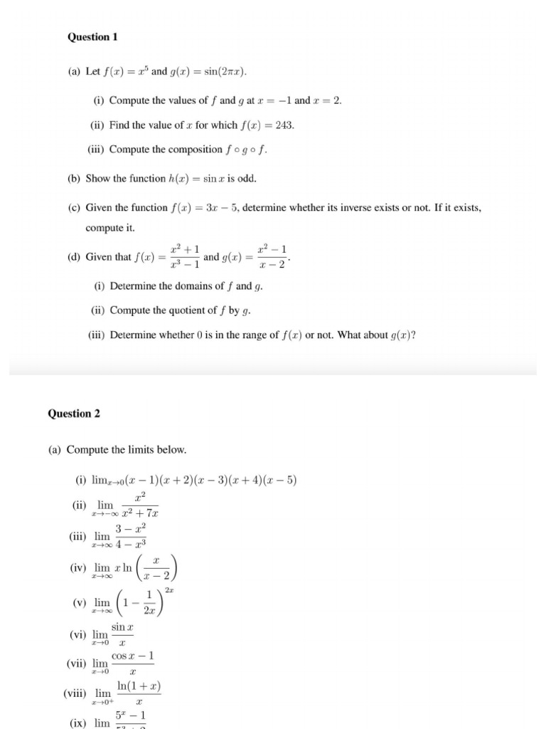 QM1 Midterm Practice | PDF