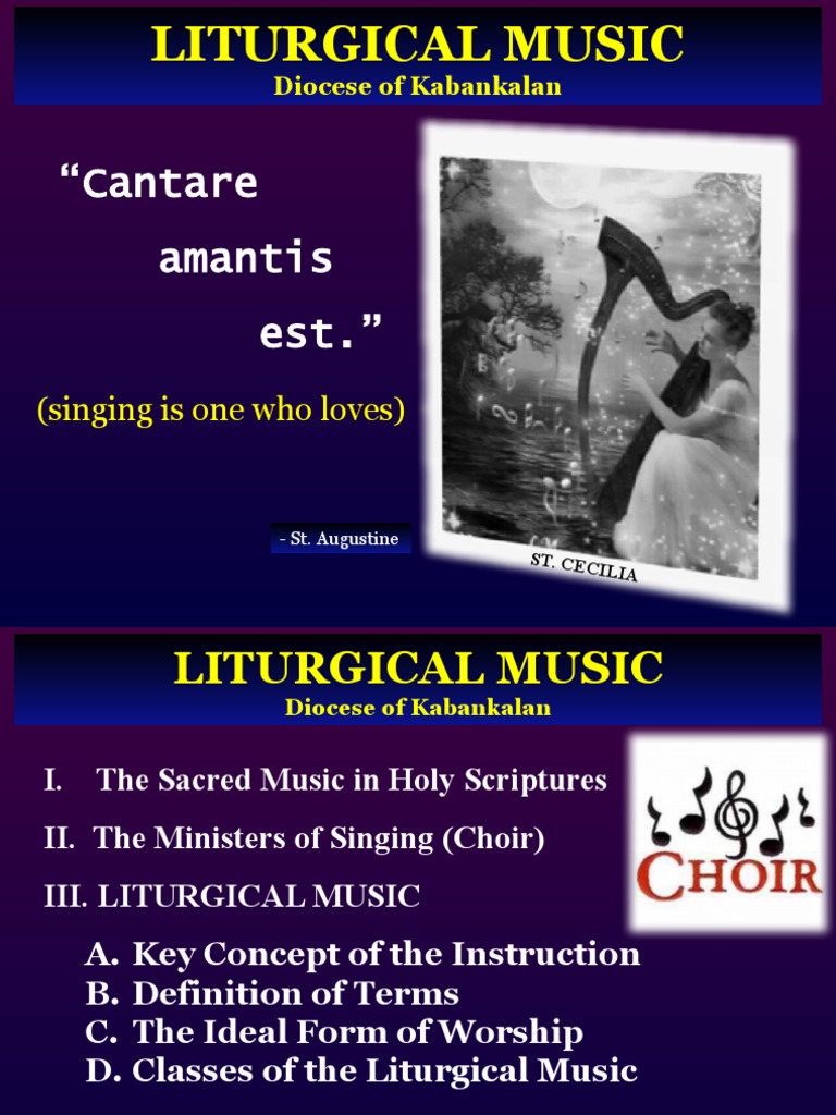 Liturgical Music | PDF | Catholic Liturgy | Worship