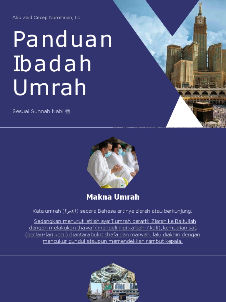 Panduan Ibadah Umrah (terbaru 2022) | PDF