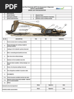 Checklist For Crawler Crane | PDF