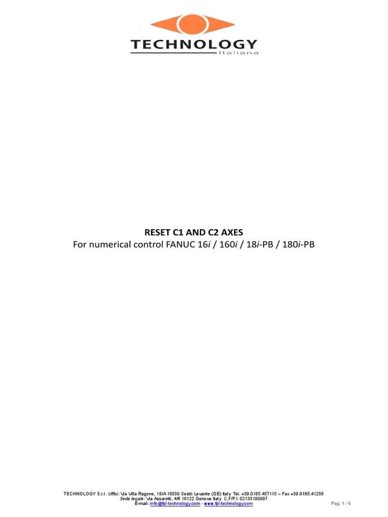Reset C1 C2 ENG | PDF | Numerical Control | Computing
