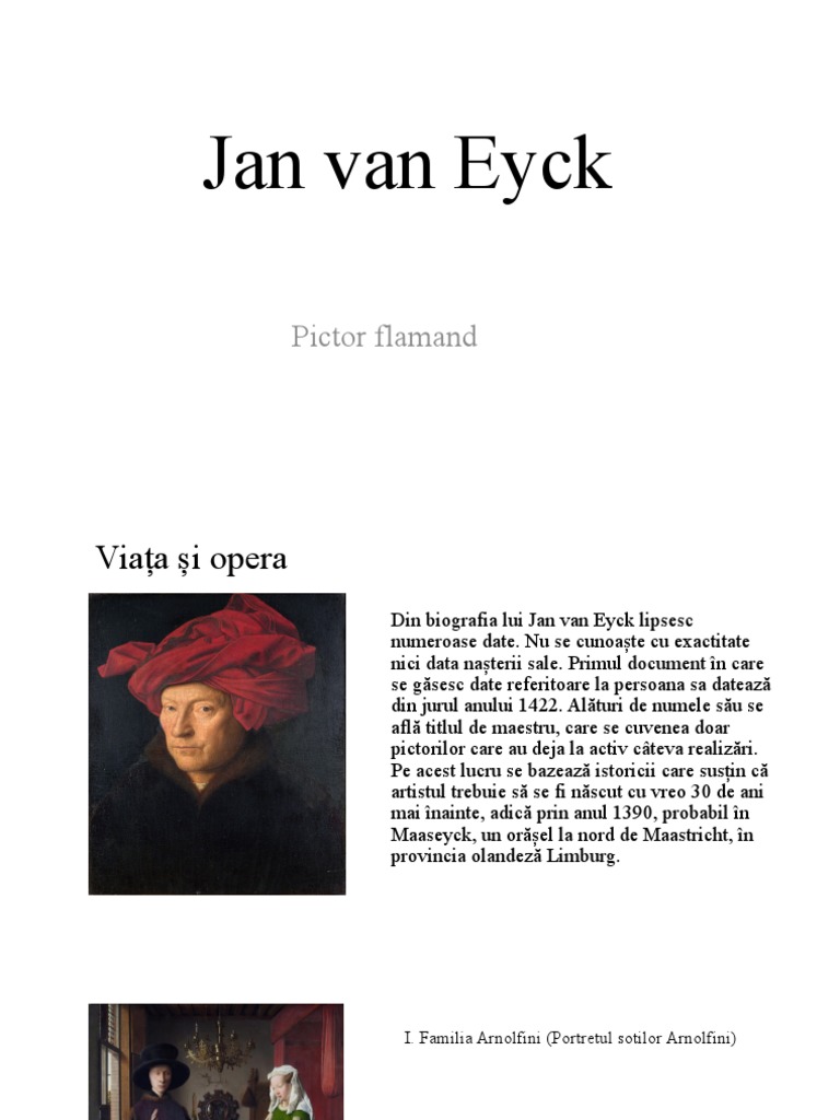 Jan Van Eyck | PDF