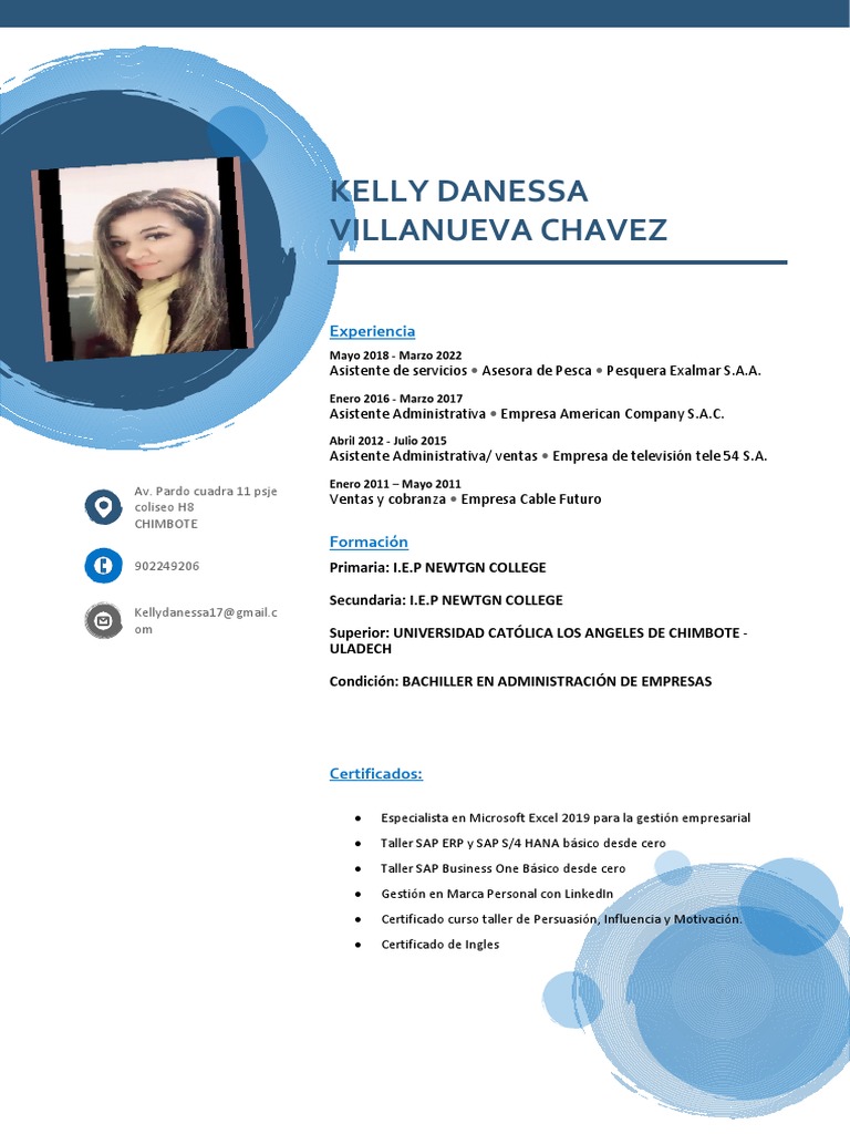 CV Kelly Villanueva | PDF