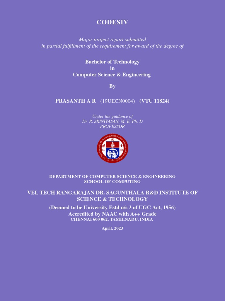 Major Project Report-9 | PDF | Computer Programming | World Wide Web