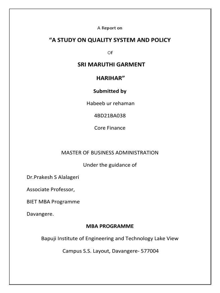 Habib Project | PDF