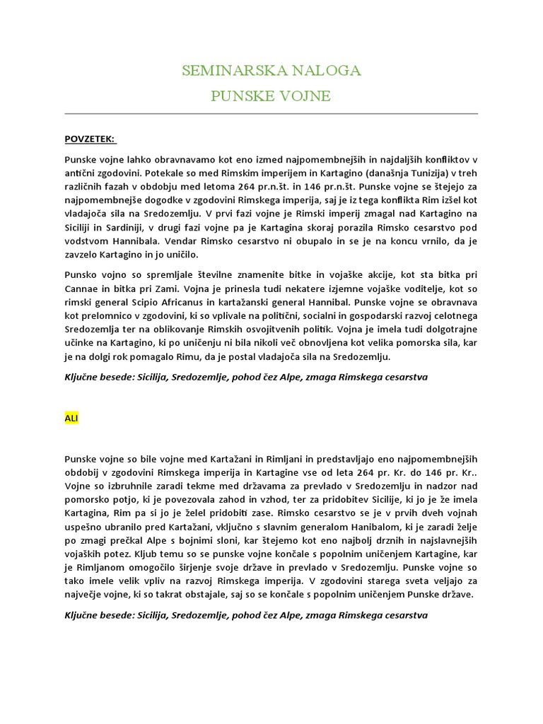 SEMINARSKA NALOGA Pop | PDF