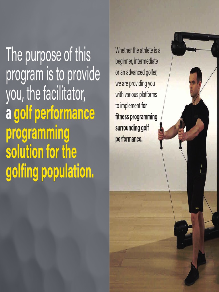 Manual - Golf PGA - Demo | PDF | Anatomical Terms Of Motion ...