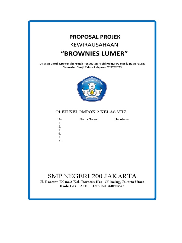 Contoh Proposal | PDF