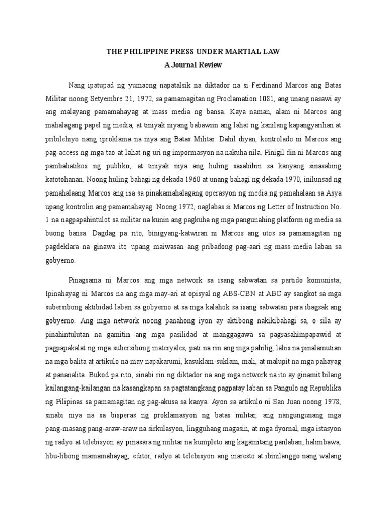 Journal Review Output | PDF